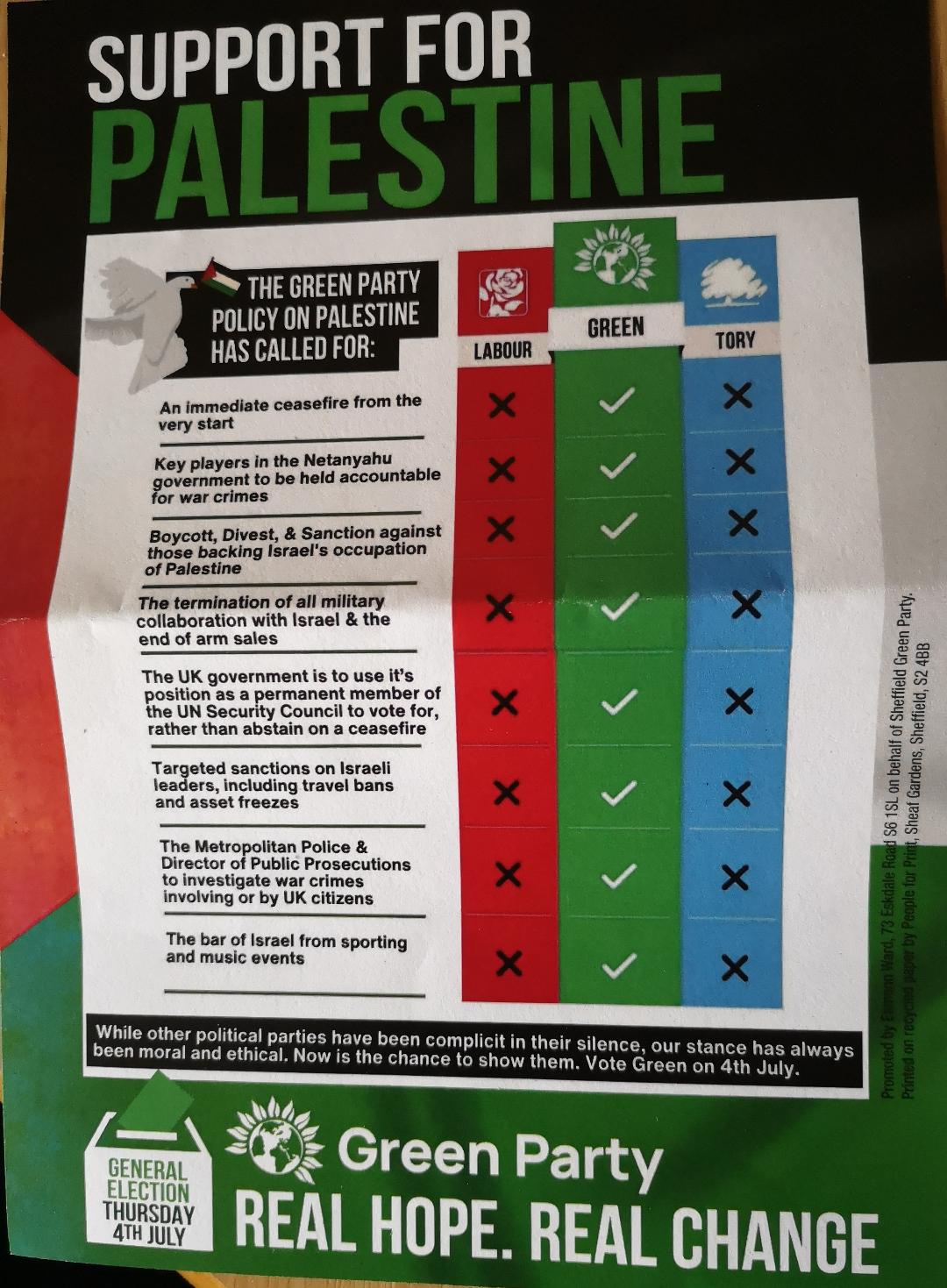 General Election Hustings – Tell the Truth Sheffield
